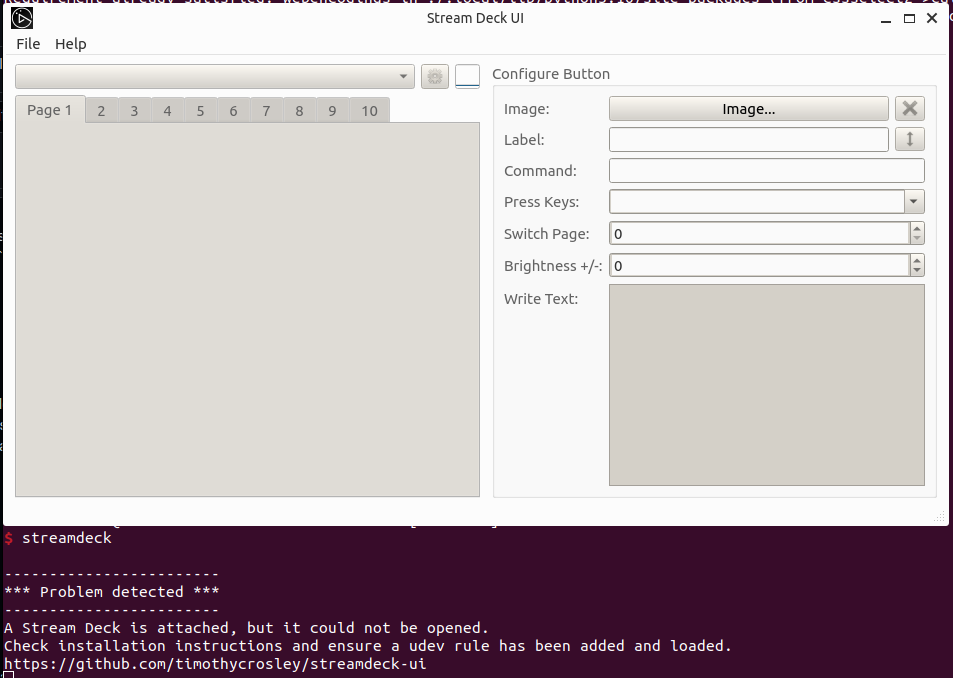 A Stream Deck is attached, but it could not be opened. · Issue #350 · timothycrosley/streamdeck ...