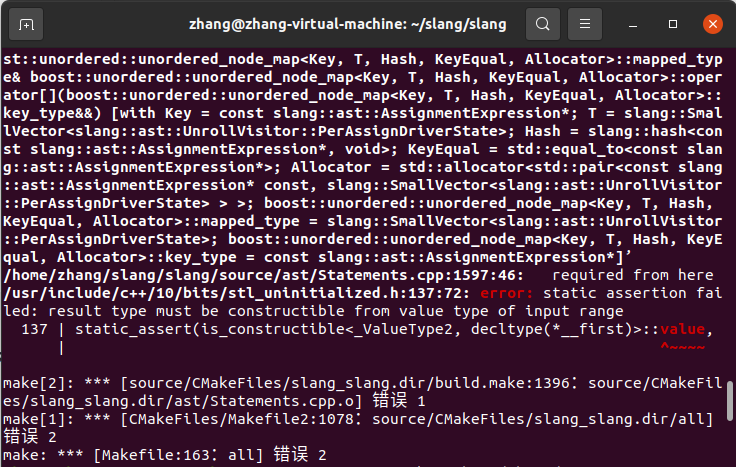 Input Cmake Build Build In Ubuntu Occurred Error · Issue 764 · Mikepopoloski Slang · Github