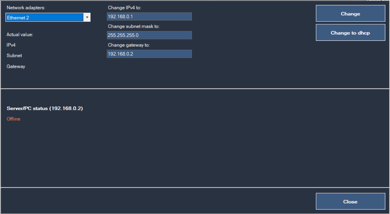 GitHub - palo49/Network-Adapter-Remote: C# applicaion for change IPv4 to static or dhcp more ...