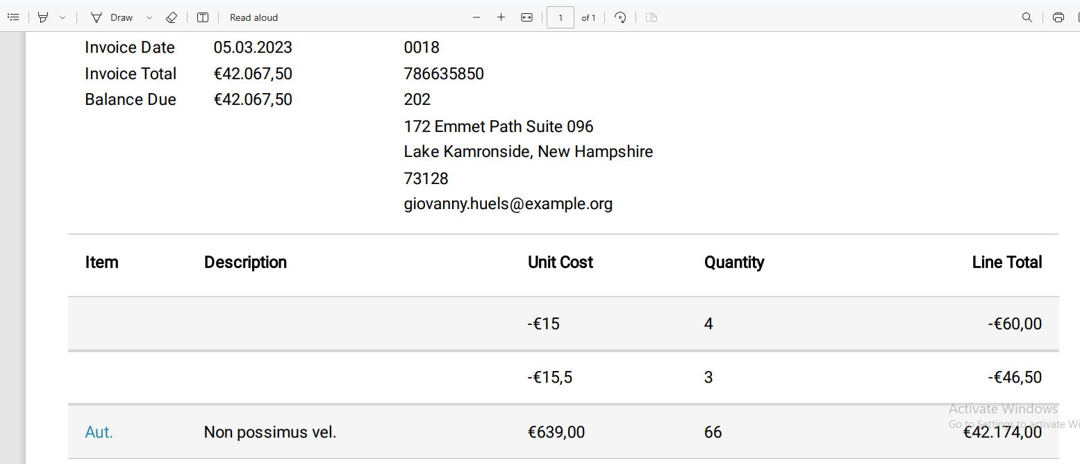Negative figures still displayed in correctly in unit cost · Issue #8323 · invoiceninja ...