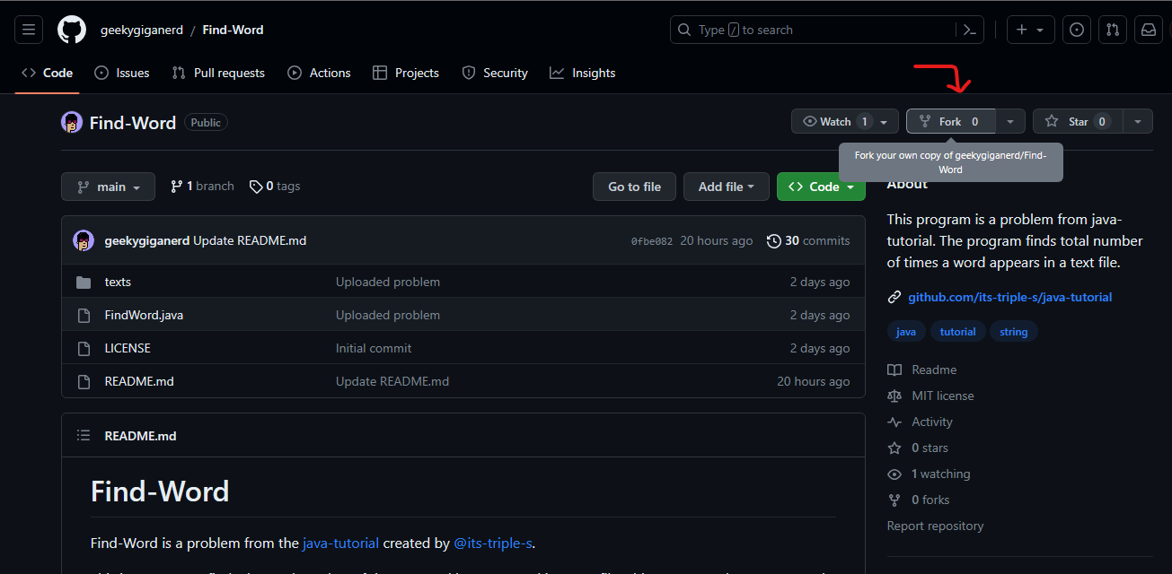 GitHub - dampdigits/java-tutorial: Java tutorial programs created by me.