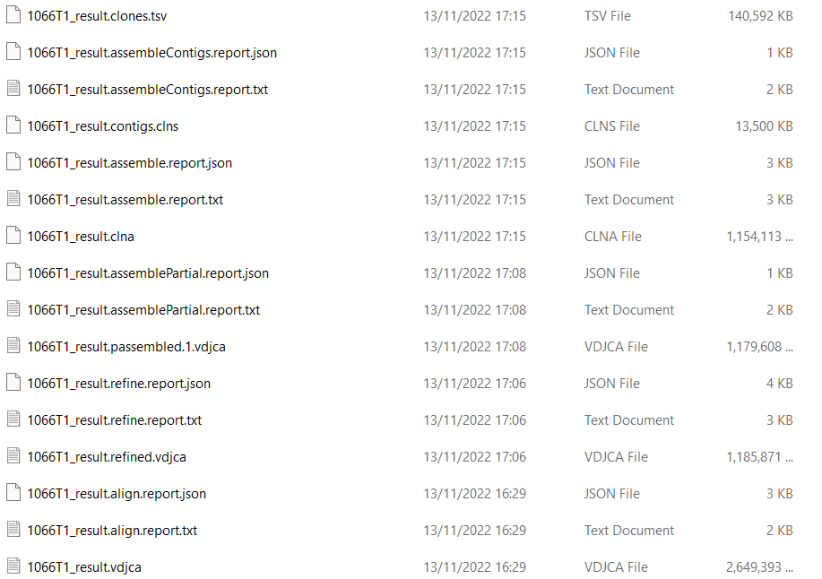 Mixcr v4.1 in 10x BCR data analysis 'Exporting clones: 0%' · Issue #881 · milaboratory/mixcr ...