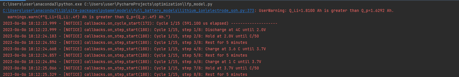 Question about LFP parameter sets("Prada 2013") · pybamm-team PyBaMM ...