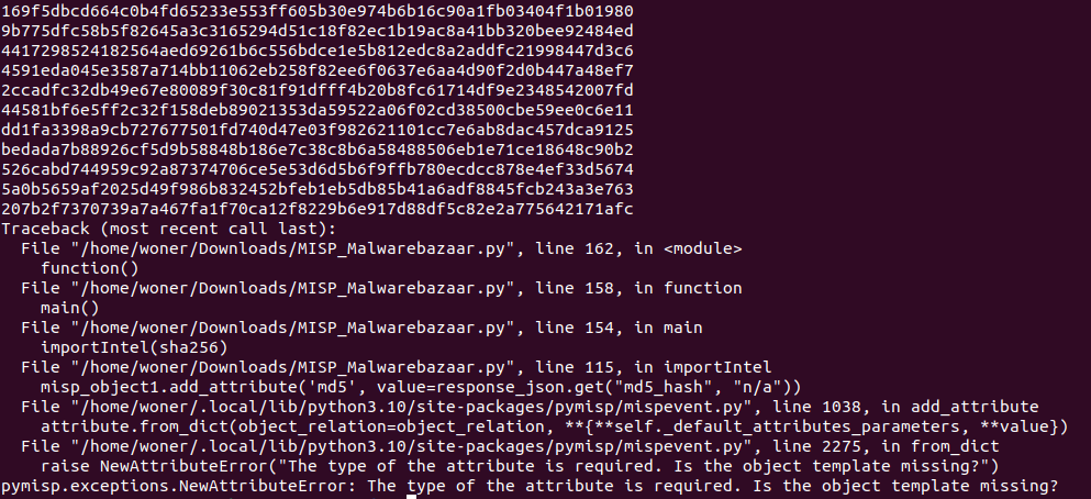 Error While Running The Custom Object Script Jqallthethingssh And Validateallsh