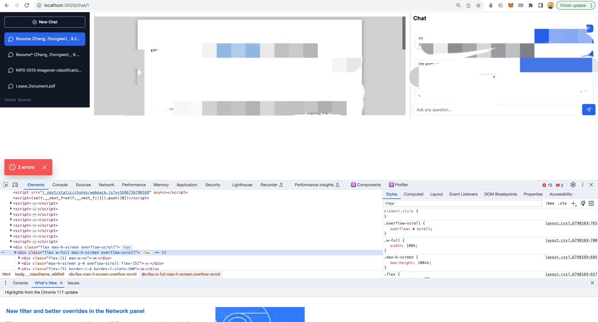 Webpage truncated · Issue #22 · Elliott-Chong/chatpdf-yt · GitHub