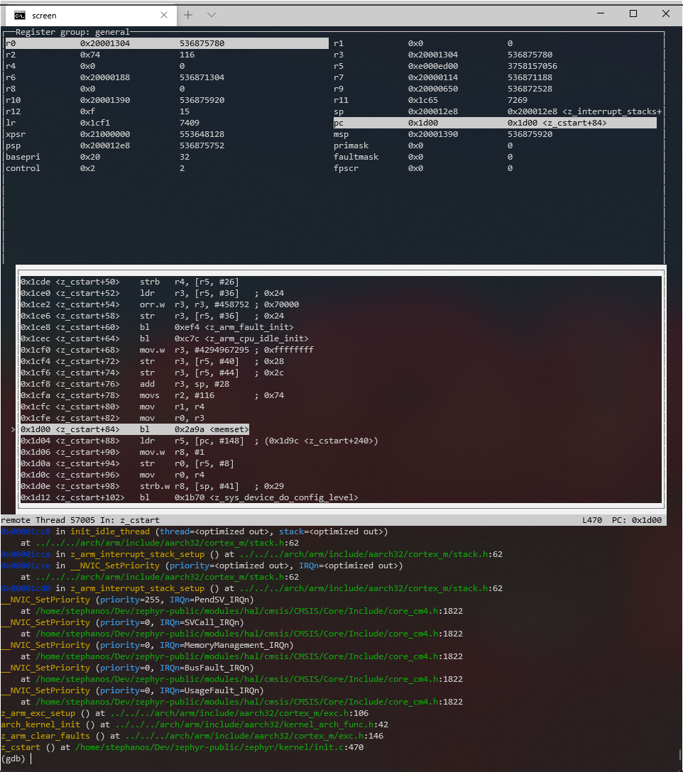 z_cstart memory corruption (ARM CortexM) · Issue #24665 · zephyrproject-rtos/zephyr · GitHub