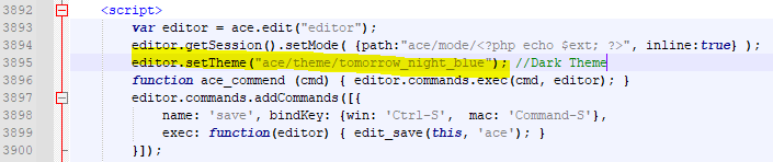 How to set the default theme · Issue #522 · prasathmani/tinyfilemanager · GitHub