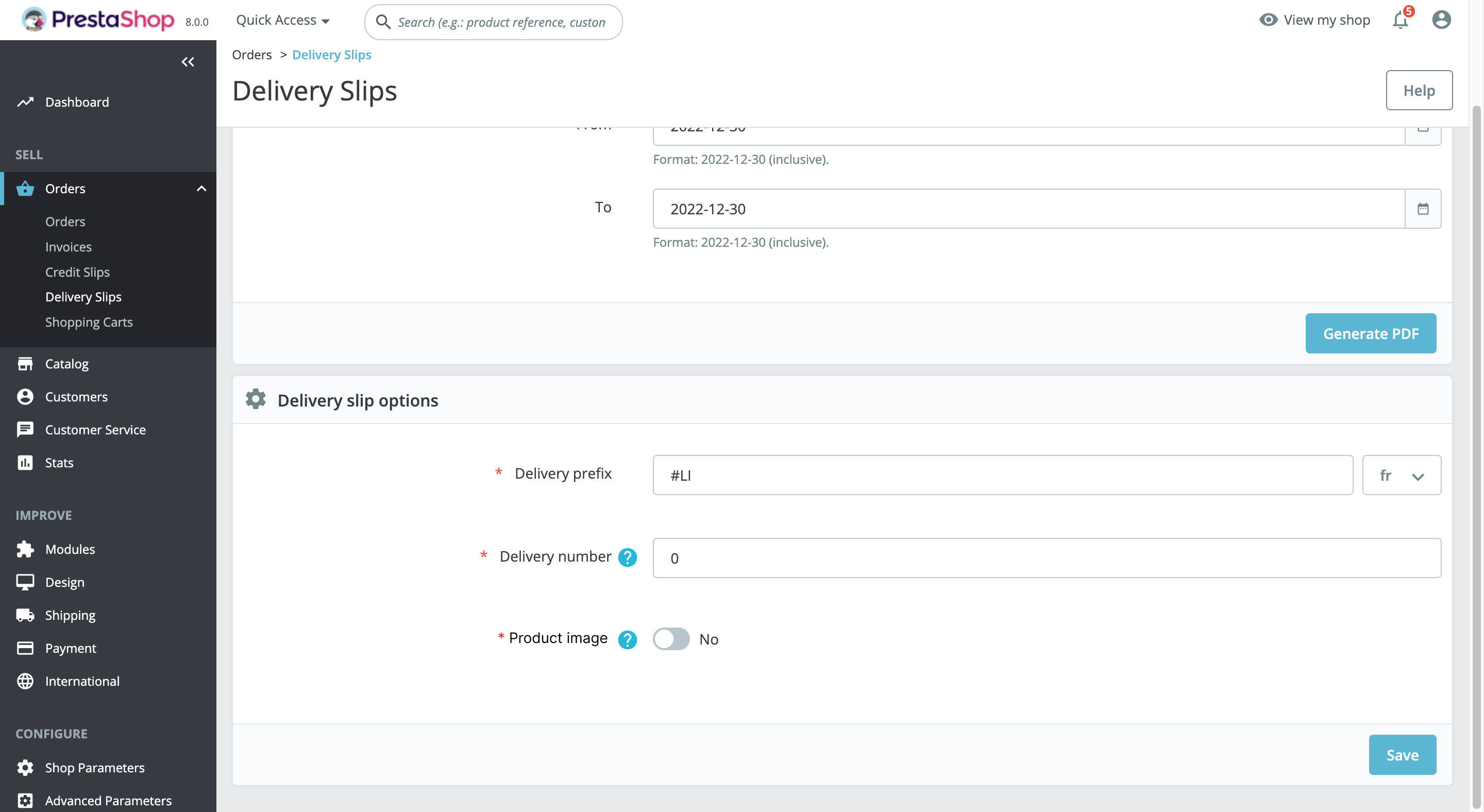 We have a misuse of the help text and tooltip in the delivery slips page. · Issue #32422 ...