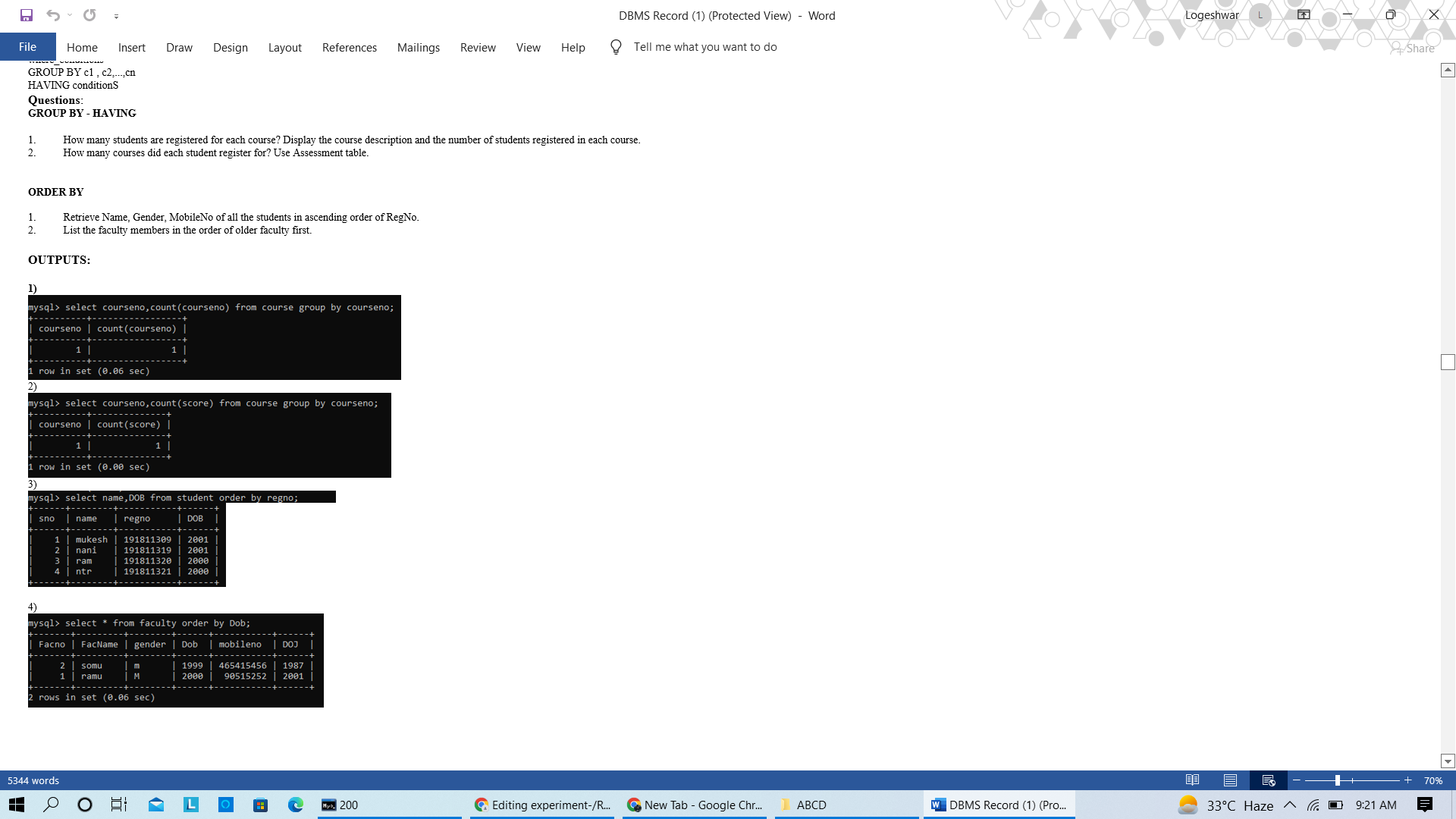 Github Cybersecure09experiment