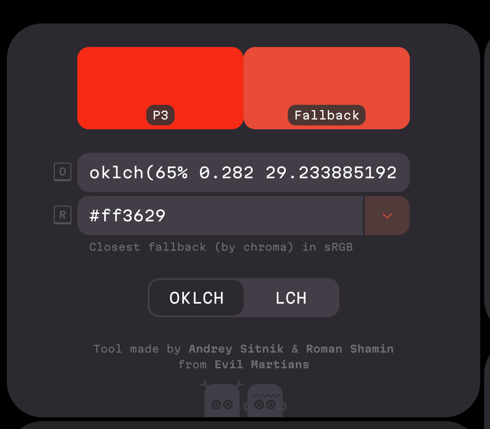 Incorrectly reporting P3 unavailable · Issue #89 · evilmartians/oklch-picker · GitHub