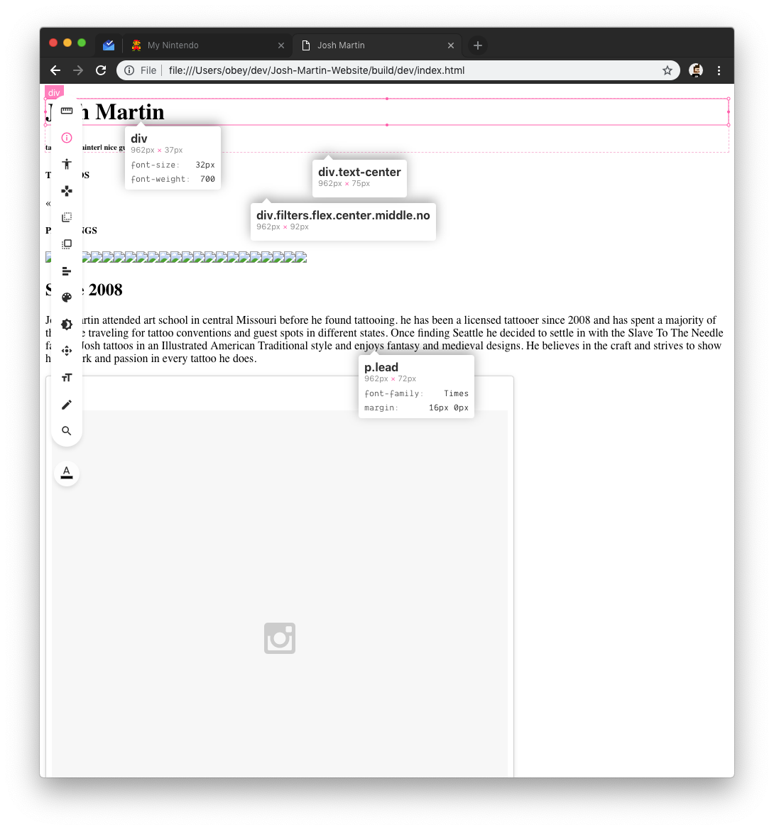 Visbug doesn't launch with local static files · Issue #245 · GoogleChromeLabs/ProjectVisBug · GitHub