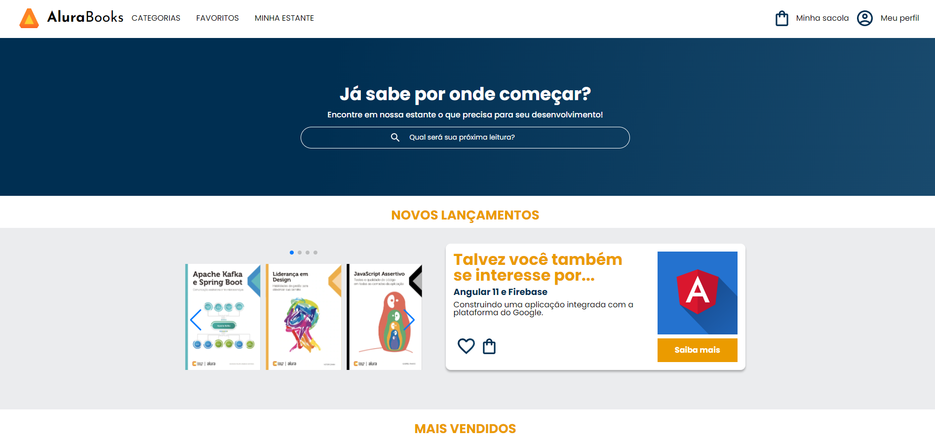 GitHub - Tiago-Camilo/AluraBooks