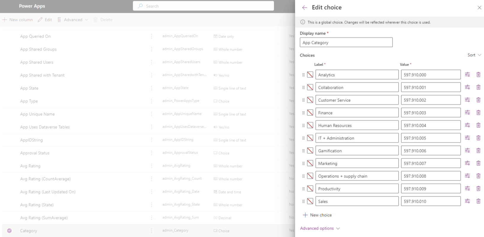 [CoE Starter Kit - Feature]: Compliance Process - Customizable categories · Issue #5256 ...