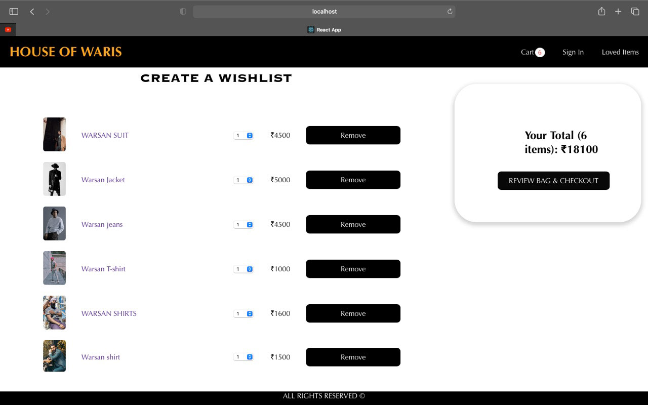 GitHub - paramsingh77/House-Of-Waris-Ecommerce: E-commerce Website using MERN Stack