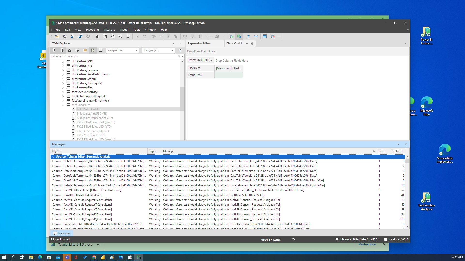 Pivot Grid Not Showing Any Data After Dragging Field and Measure, MDX = TRUE · Issue #710 ...