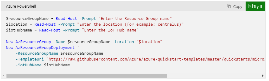 Something Wrong When Creating An Iot Hub With Local Powershell · Issue 99689 · Microsoftdocs