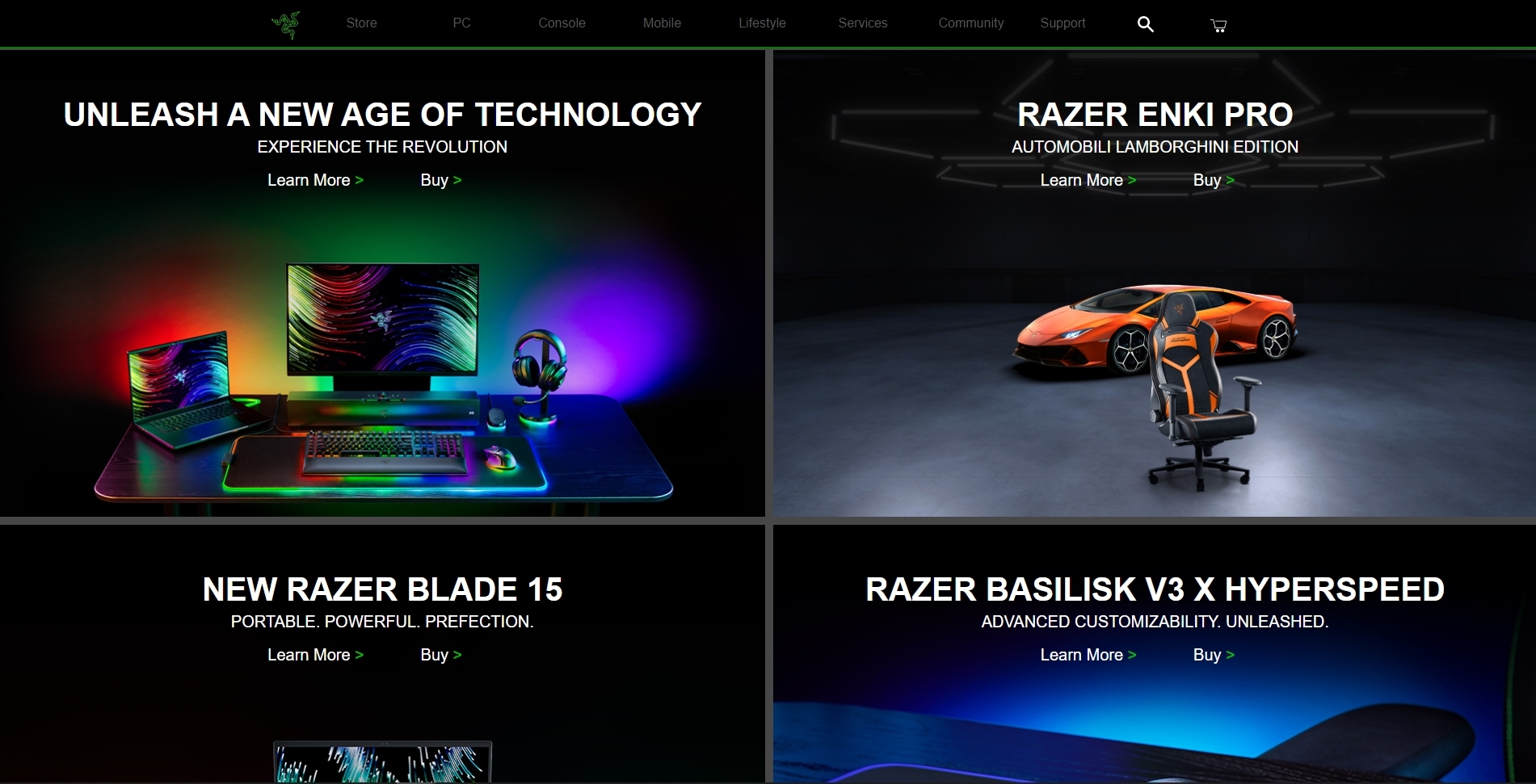 GitHub - OKjos/Razer-clone: About This is made in react js. I know the ...