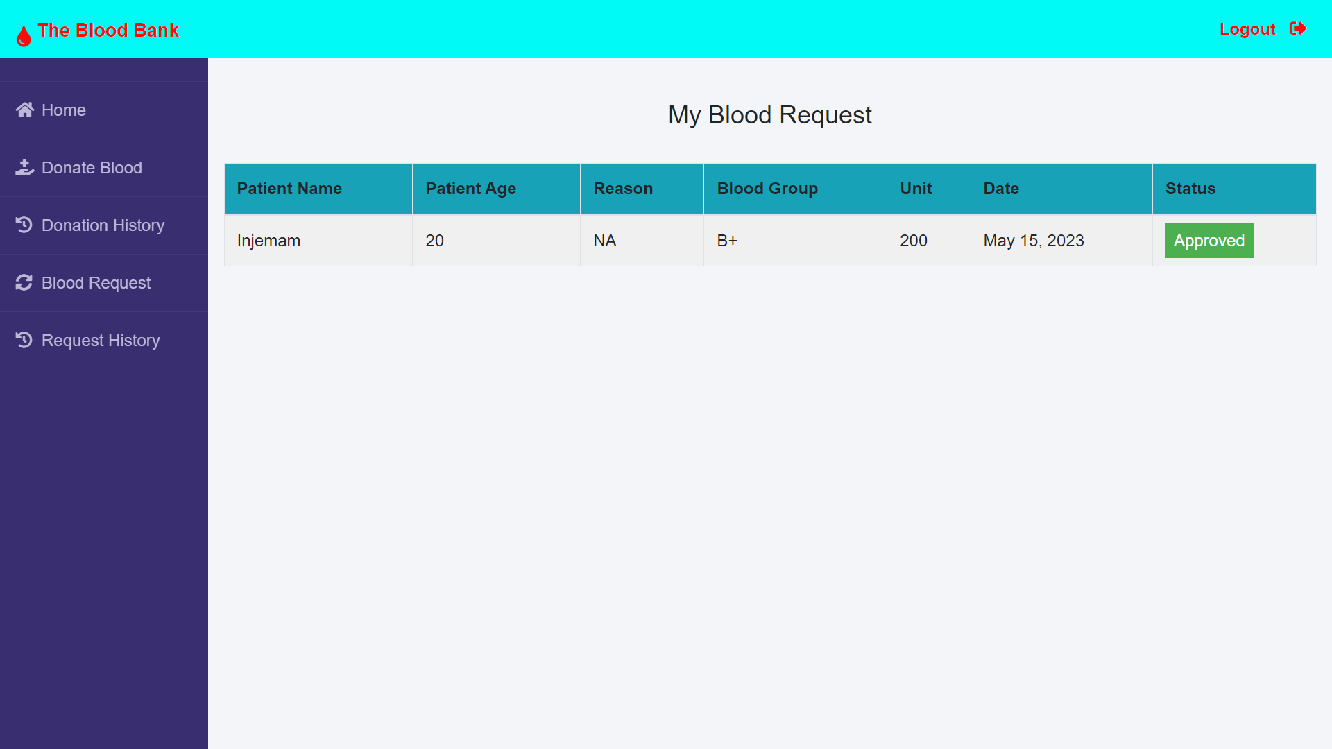 GitHub - alam0314/BloodBank: This project is build in Django framework.