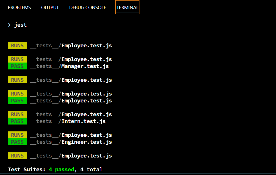 GitHub - aartimehar/Team-Profile-Generator