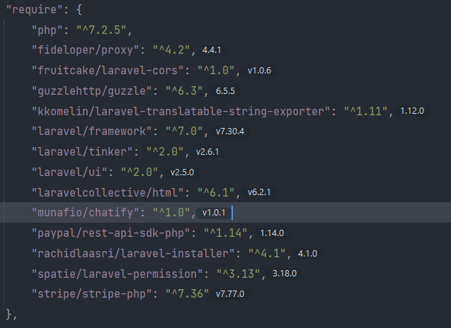 Route [home] not defined · Issue #86 · munafio/chatify · GitHub