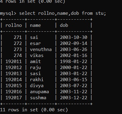 GitHub - manvitha0310/DBMS