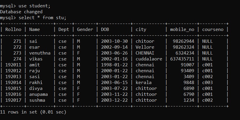 GitHub - manvitha0310/DBMS