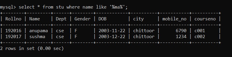 GitHub - manvitha0310/DBMS