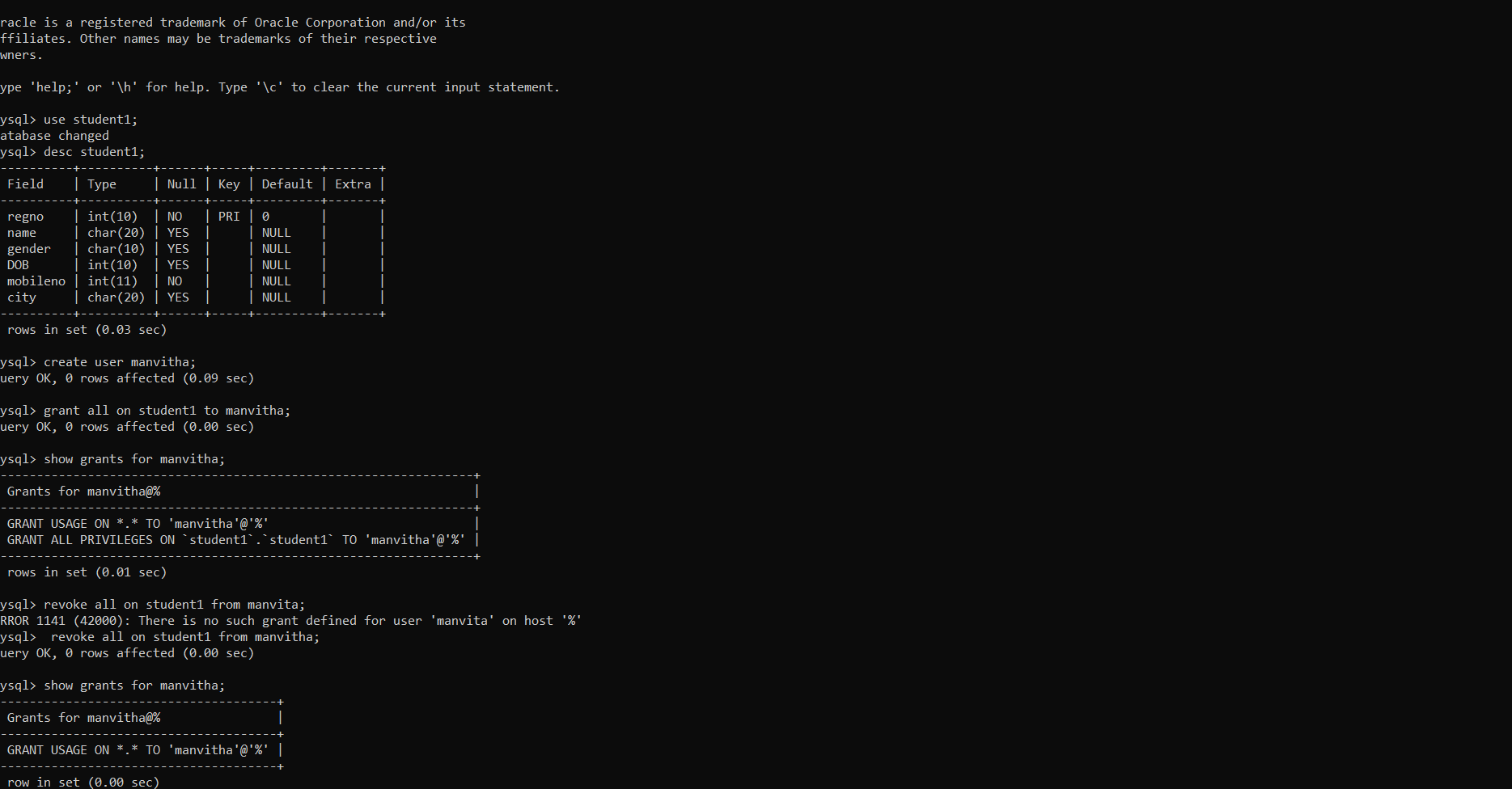 GitHub - manvitha0310/DBMS