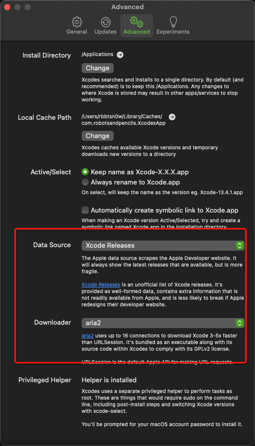 Download old version Xcode was fail. · Issue #327 · XcodesOrg/XcodesApp · GitHub