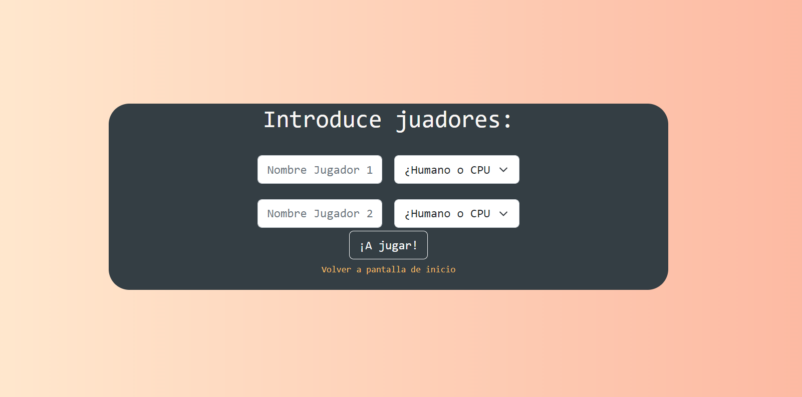 GitHub - alopezbelles/tres-en-raya-ejercicio: Ejercicio técnico semana 3 y 4, juego tic tac toe