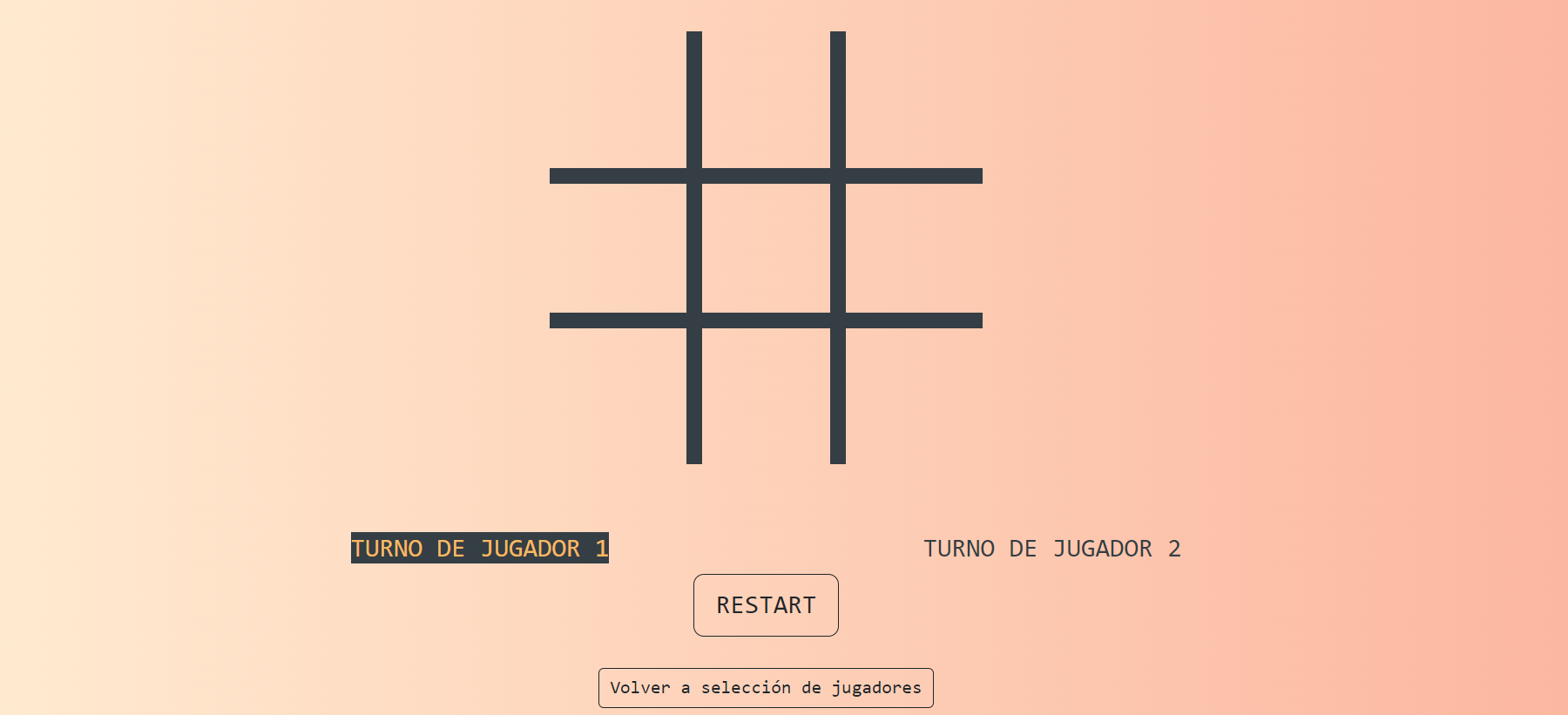 GitHub - alopezbelles/tres-en-raya-ejercicio: Ejercicio técnico semana 3 y 4, juego tic tac toe