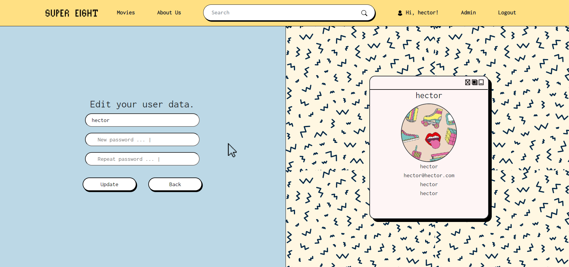 GitHub - MaraScampini/React-Videoclub-90s