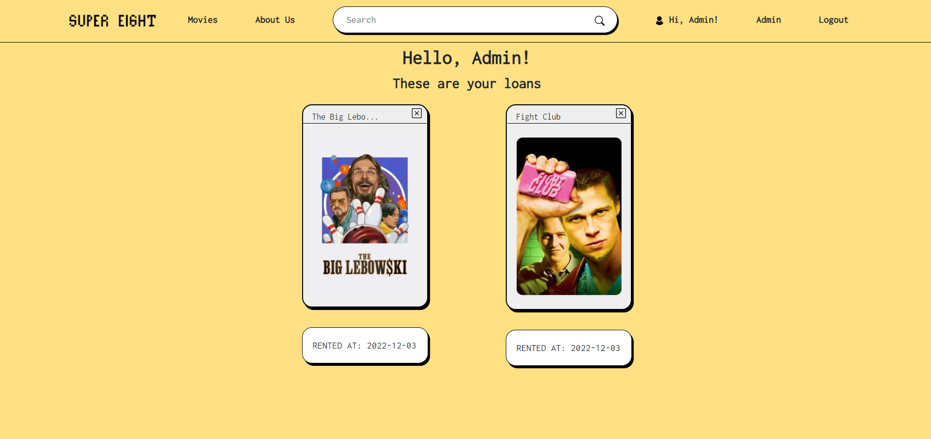 GitHub - MaraScampini/React-Videoclub-90s