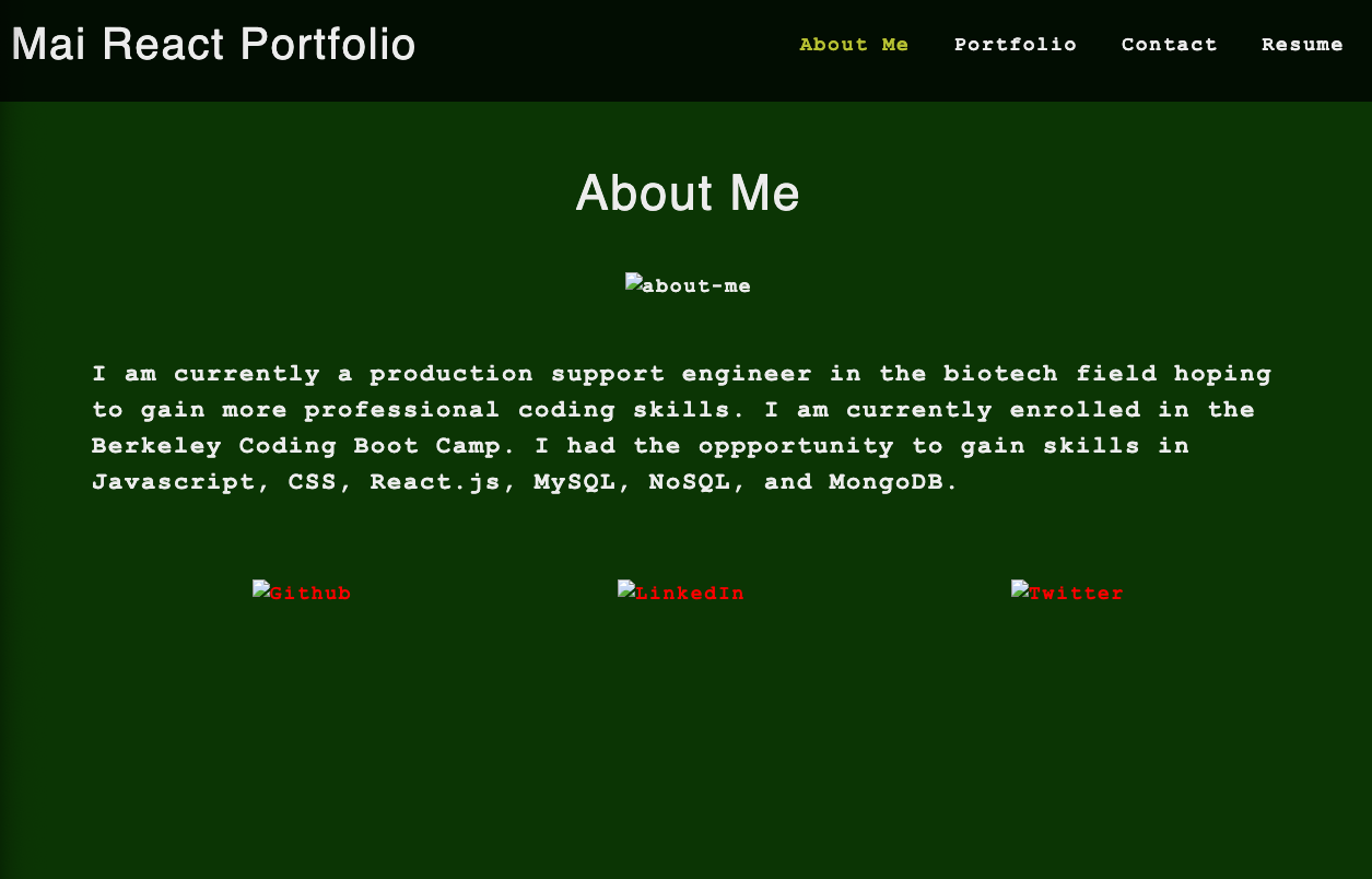 Github Skywalkermm26 React Portfolio