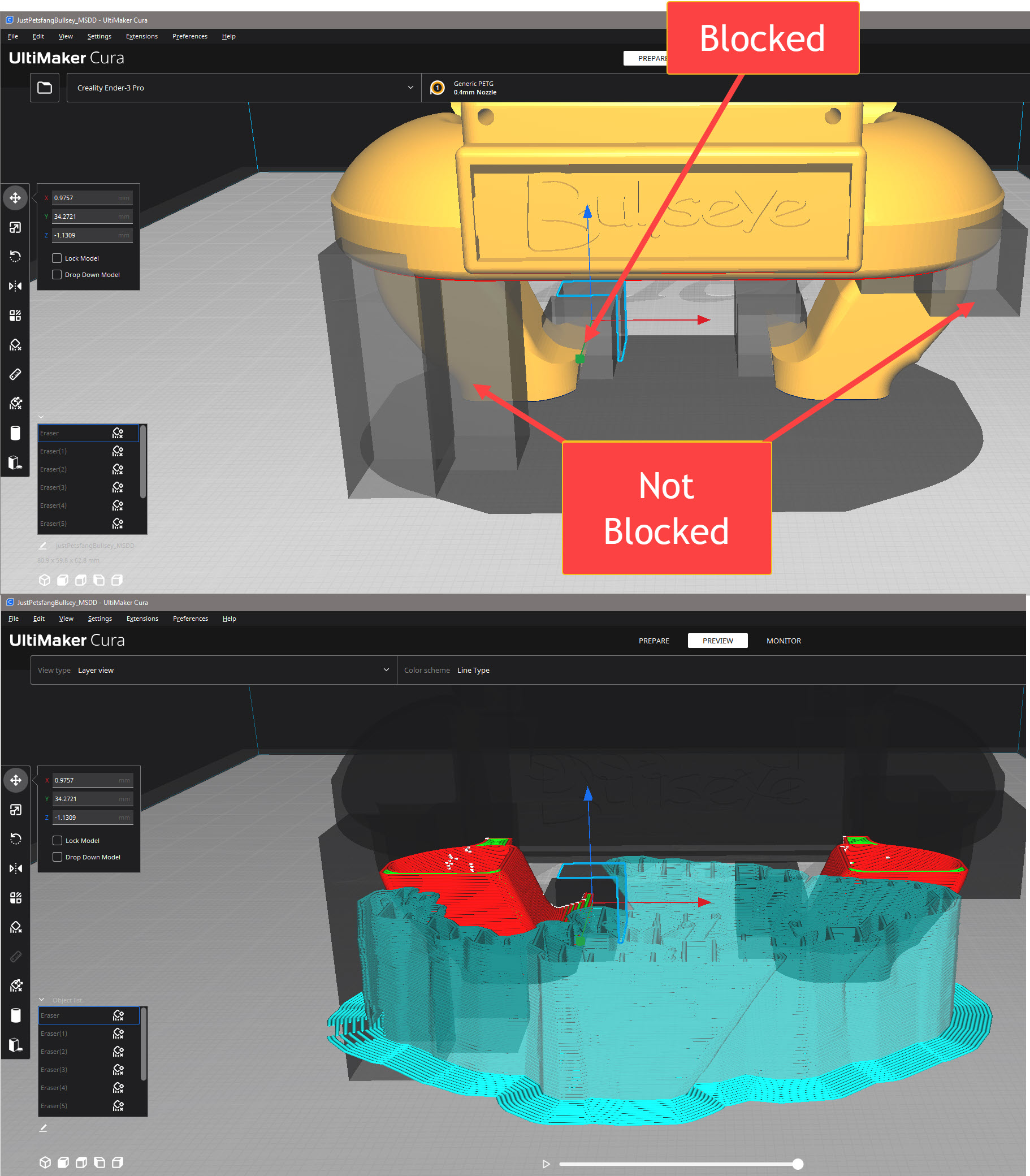 Support blockers do not work (5.1.0) · Issue #14362 · Ultimaker/Cura ...