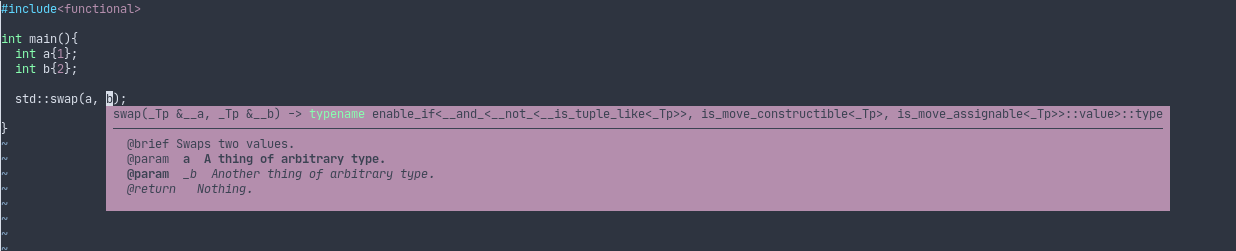 Signaturehelp Documentation String Not Escaped In Markdown Conversion · Issue 16563 · Neovim