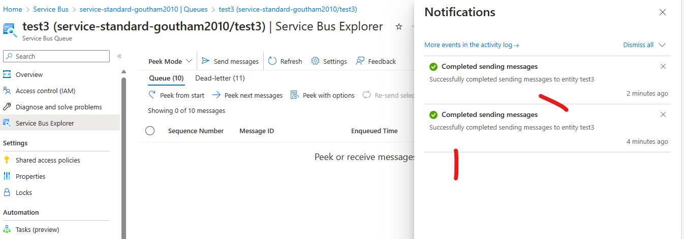 Standard : Service provider(In-built) trigger/action testing : Unable ...