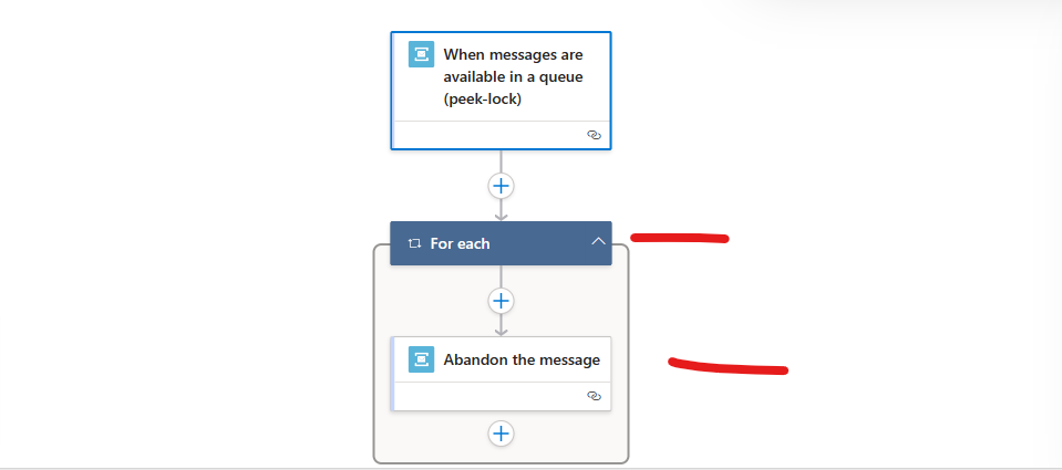 Replication Tasks and Peeklock : Failing below steps. · Issue #1812 · Azure/LogicAppsUX · GitHub