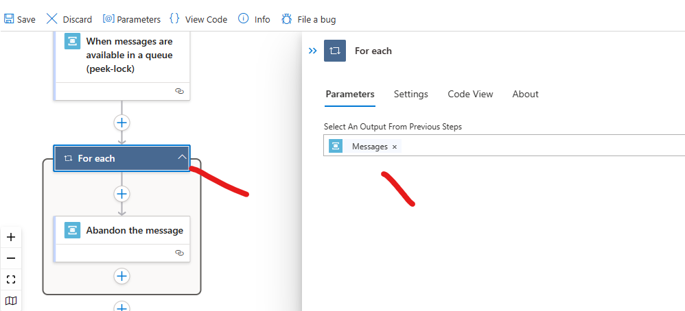Replication Tasks and Peeklock : Failing below steps. · Issue #1812 · Azure/LogicAppsUX · GitHub