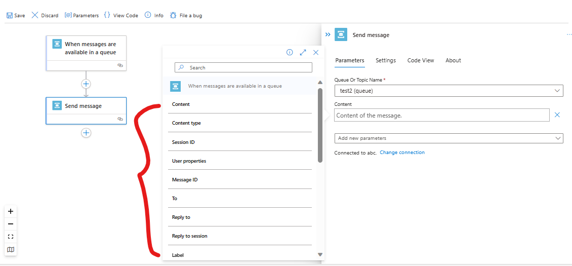 Standard Service Bus Messages Content Option Is Missing From Service Bus Trigger · Issue 