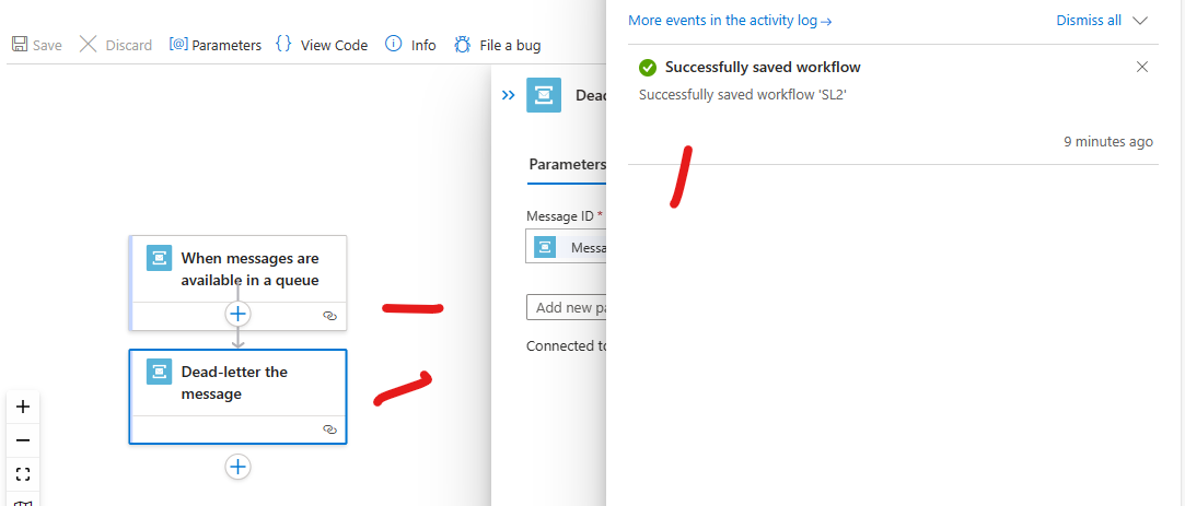 Replication Tasks and Peeklock : Unable to see Validation error. · Issue #2599 · Azure ...