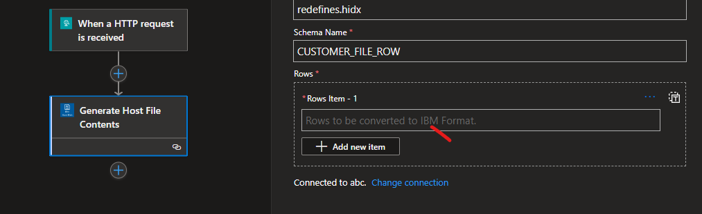 IBM host files action : Running trigger failed by showing server failure message. · Issue #2760 ...