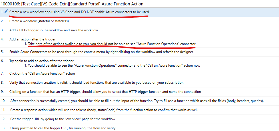 VS Code: Able to see "Azure Function Operations" connector even after disabling/skipping the use ...