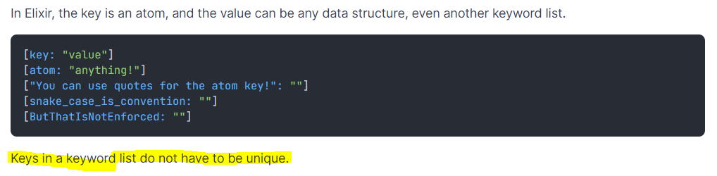 Suggestions and points of confusion in Keyword Lists and Maps · Issue #393 · DockYard-Academy ...
