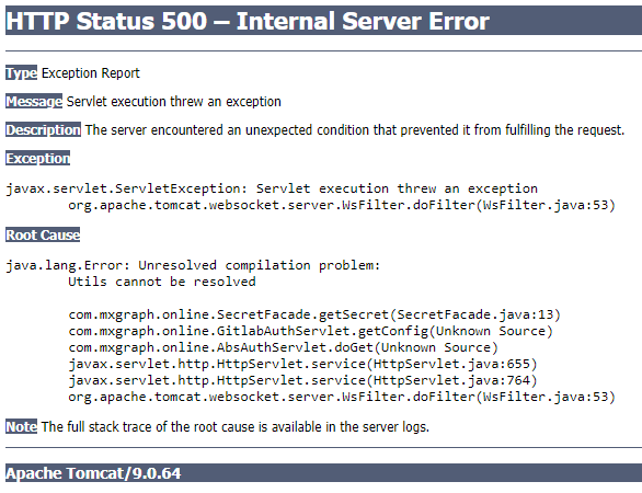 UnsupportedClassVersionError When connecting drawio to self-hosted GitLab instance · Issue #2907 ...