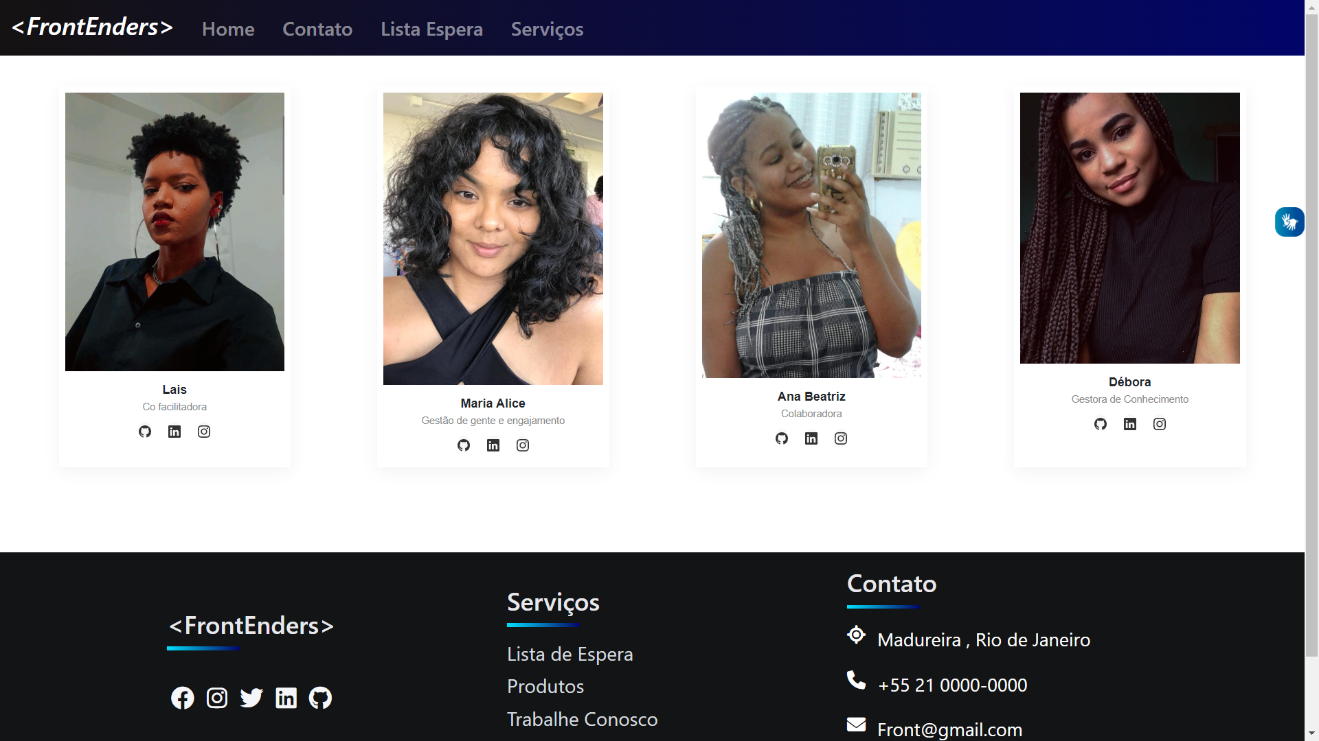 GitHub - laisduarte07/FrontEnders