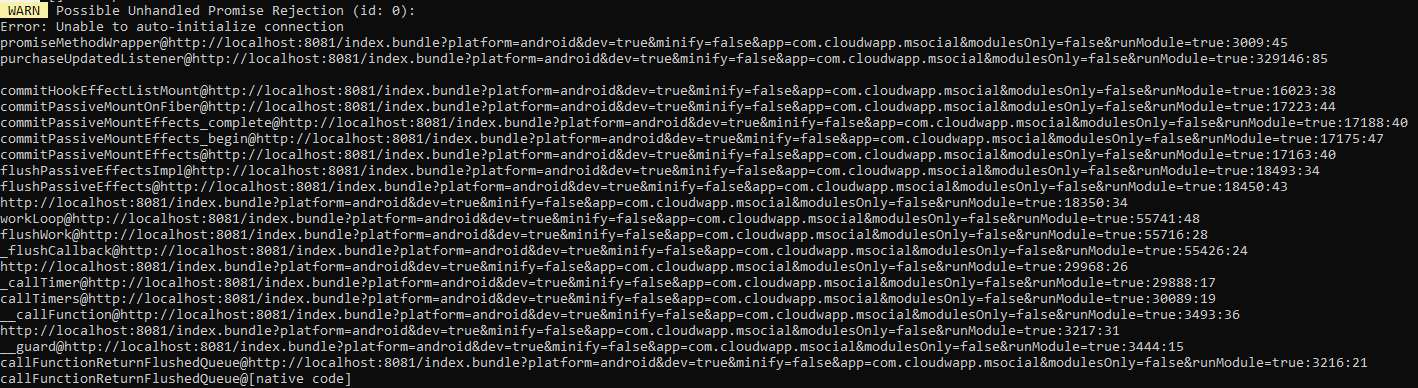 Unable to auto-initialize connection · Issue #1958 · hyochan/react-native-iap · GitHub
