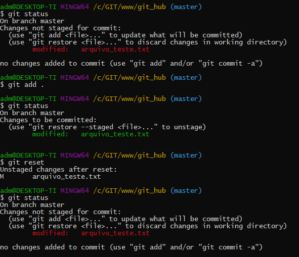 GitHub - hedvaldo-aluno/GIT: Sobre GIT e comandos utilizados normalmente
