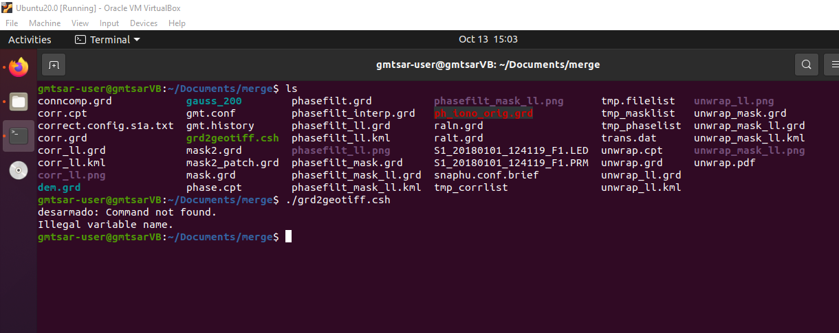 [Help]: Problem with run p2p_S1_TOPS_Frame.csh · Issue #346 · gmtsar/gmtsar · GitHub