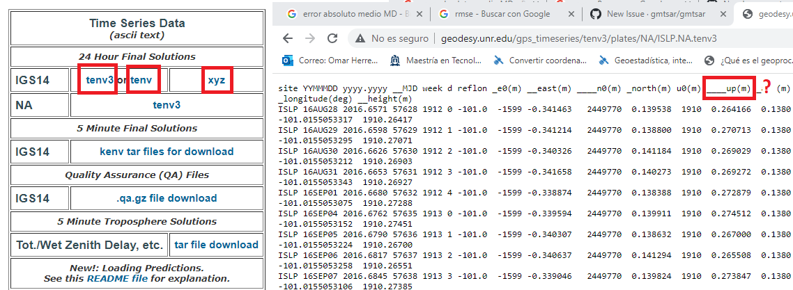 [Help]: GNSS displacement · Issue #763 · gmtsar/gmtsar · GitHub